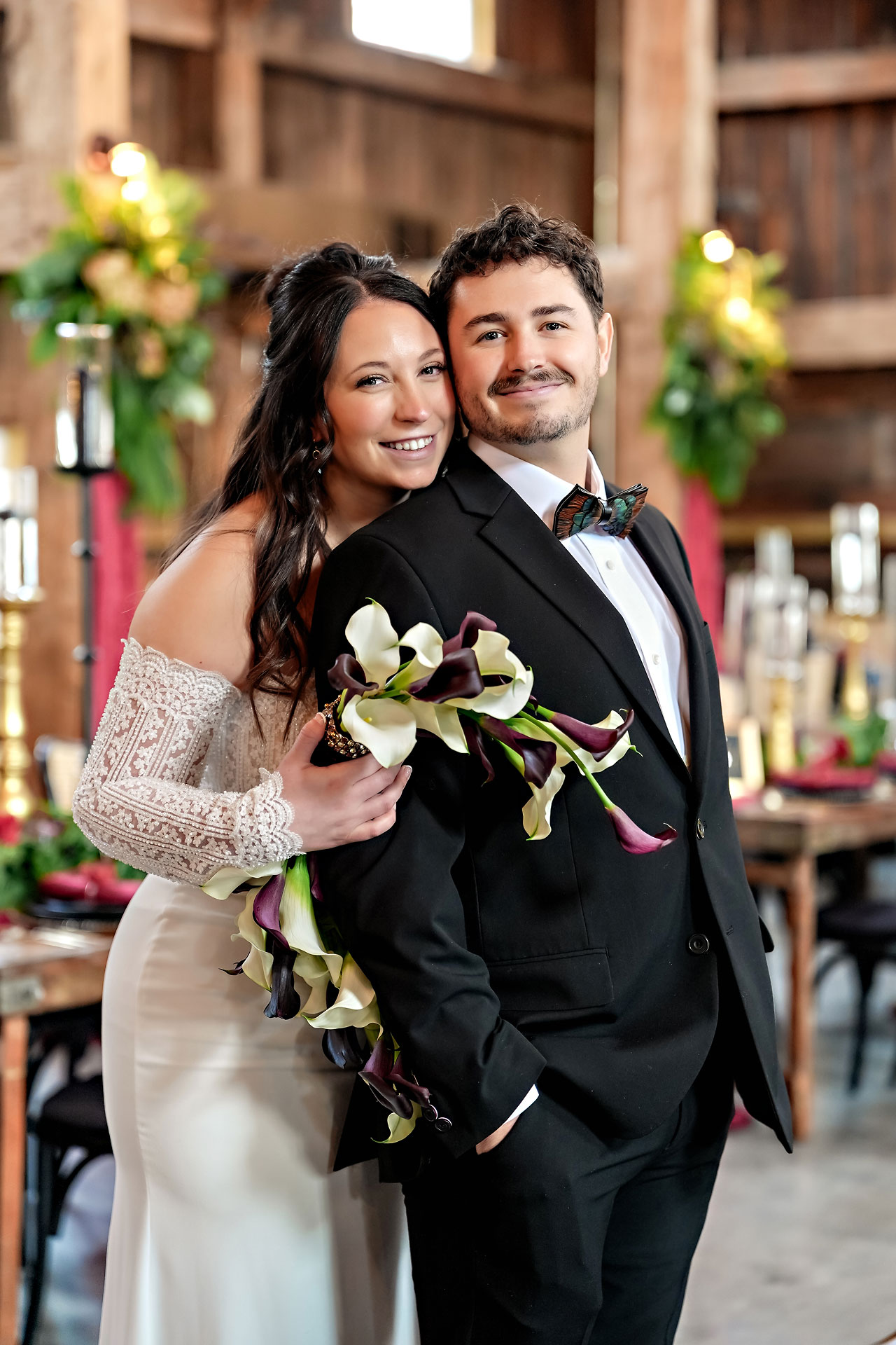 ELIZABETH + GAVIN | THE RED BARN AT SYCAMORE FARMS TERRE HAUTE WEDDING ...